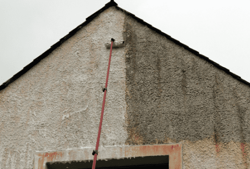 How To Clean Roughcast Render - Renwash